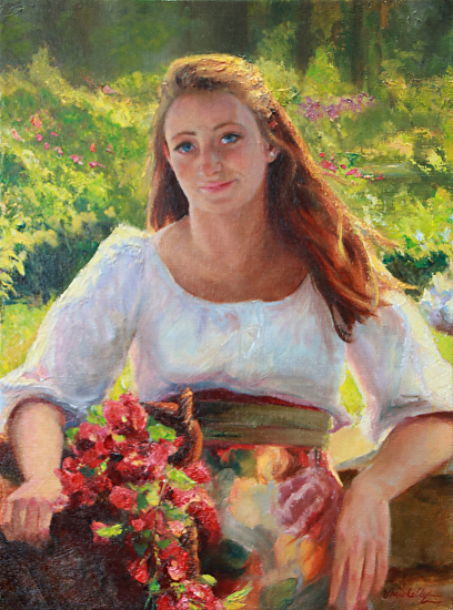 Michelle Murray | Capturando a luz e a beleza do momento ~ Pinturas do AUwe