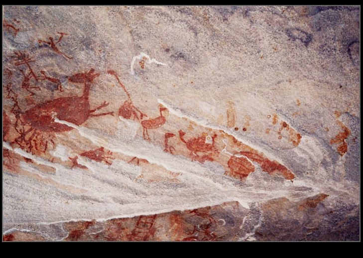 Pintura rupestre no Brasil ~ Pinturas do AUwe