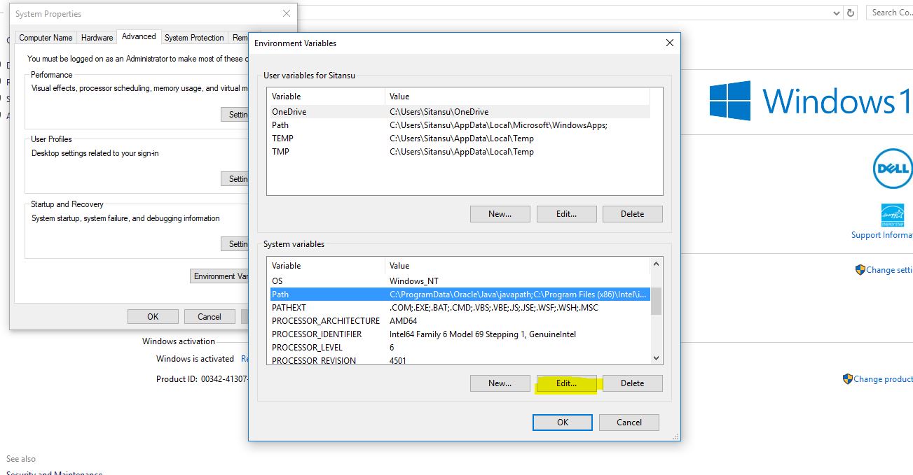 Java: Setting up the environment in Java
