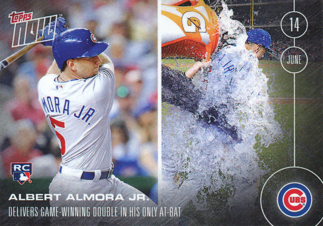 Once a Cub: Topps Now - Albert Almora Jr