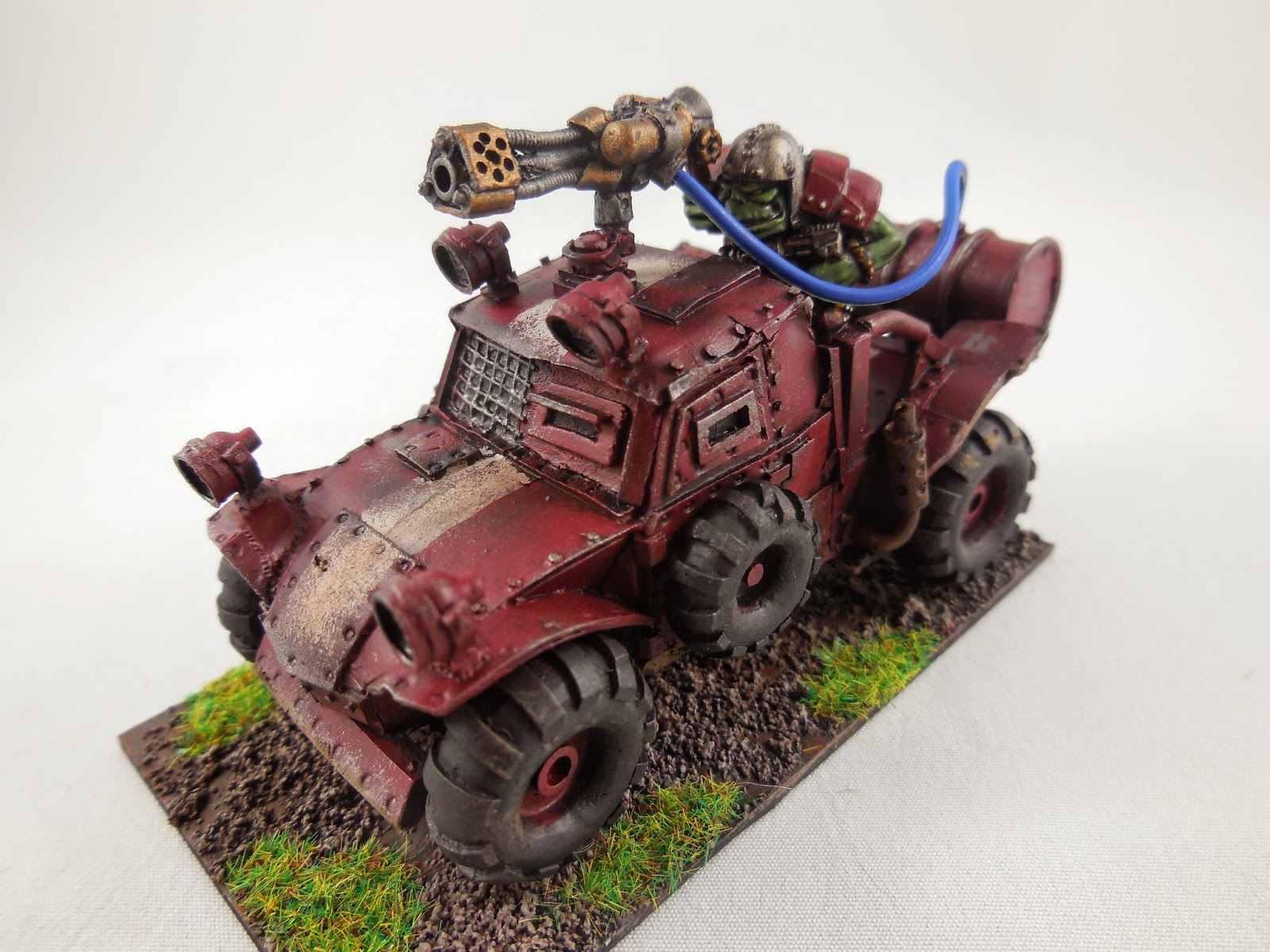 Fawcett Avenue Conscripts: Puppets War 40K Ork Warbus and War Buggies