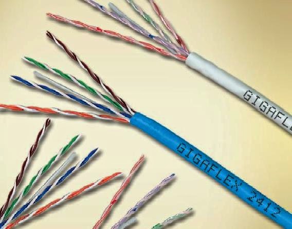 Cables de red: Cables Par trenzados