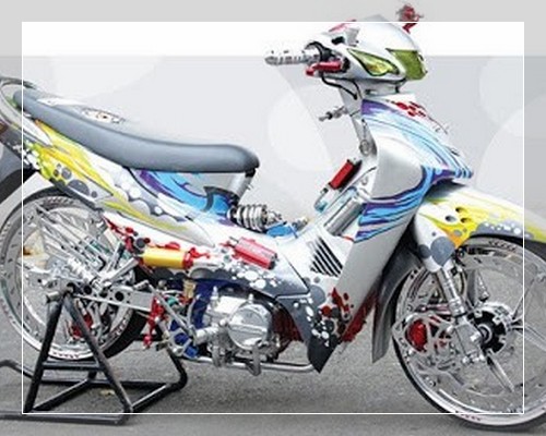 Supra Fit Modif Simple - Kumpulan Modifikasi Motor Mobil 2019