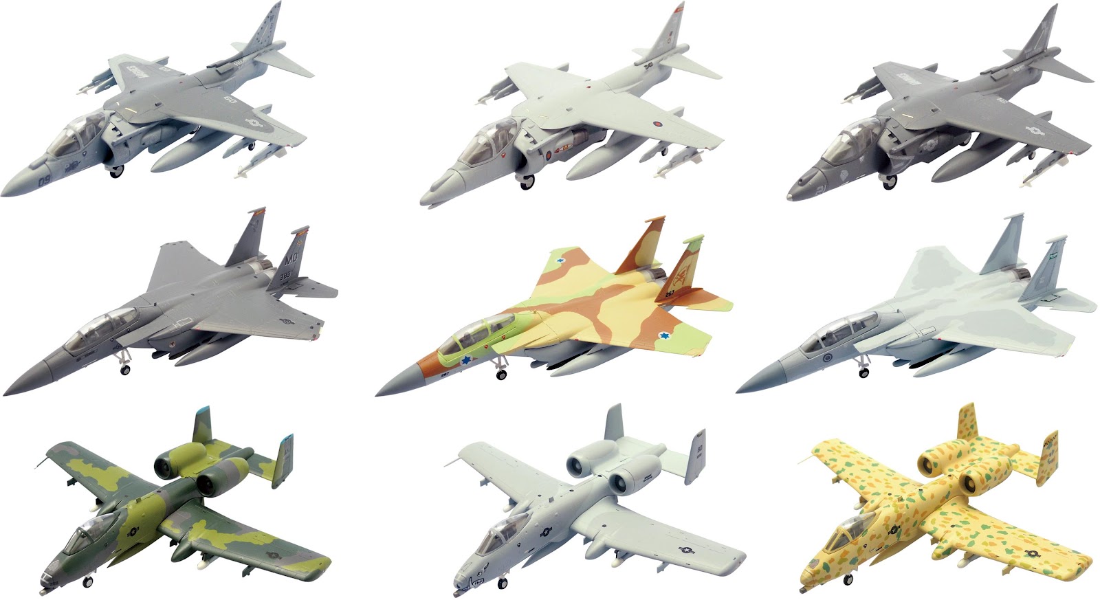 Kampfgruppe 1/144: 1/144 US Attackers - F-Toys