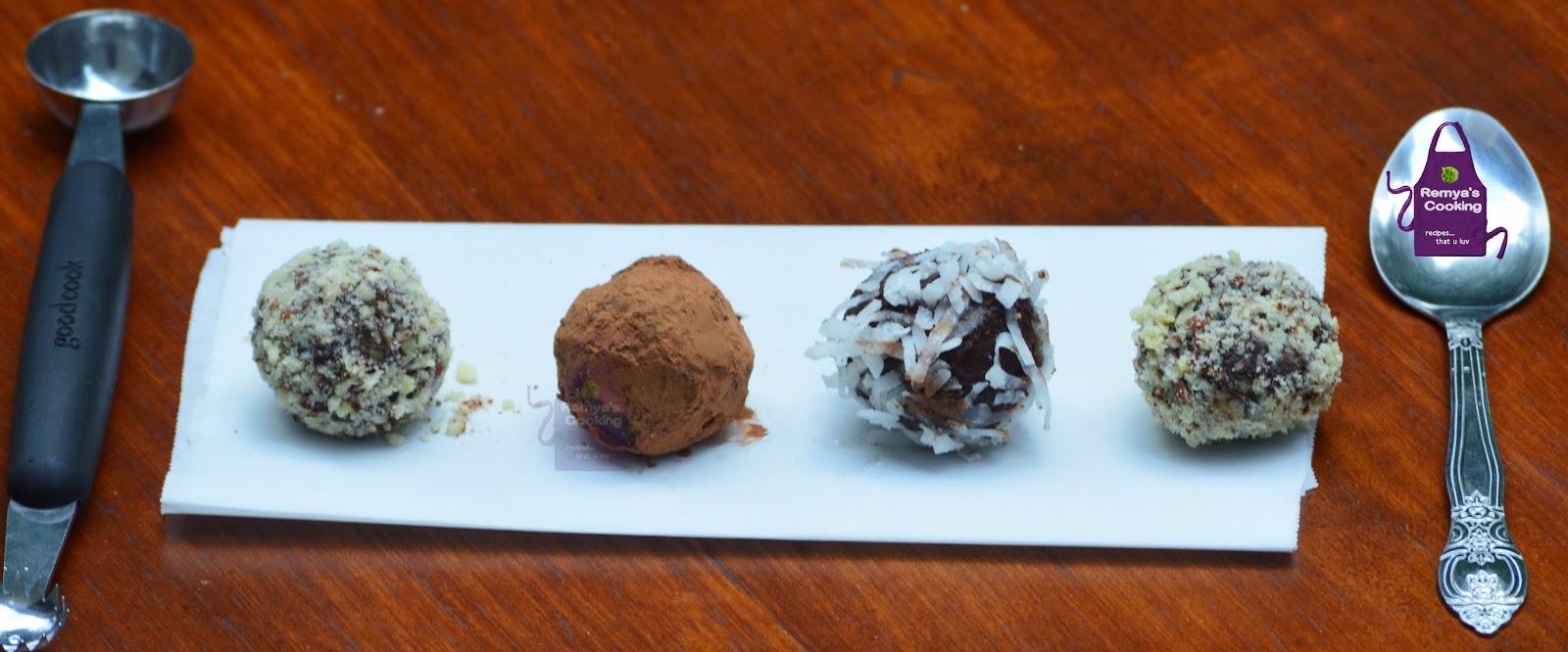 Remya's Baking : Chocolate Truffle Balls