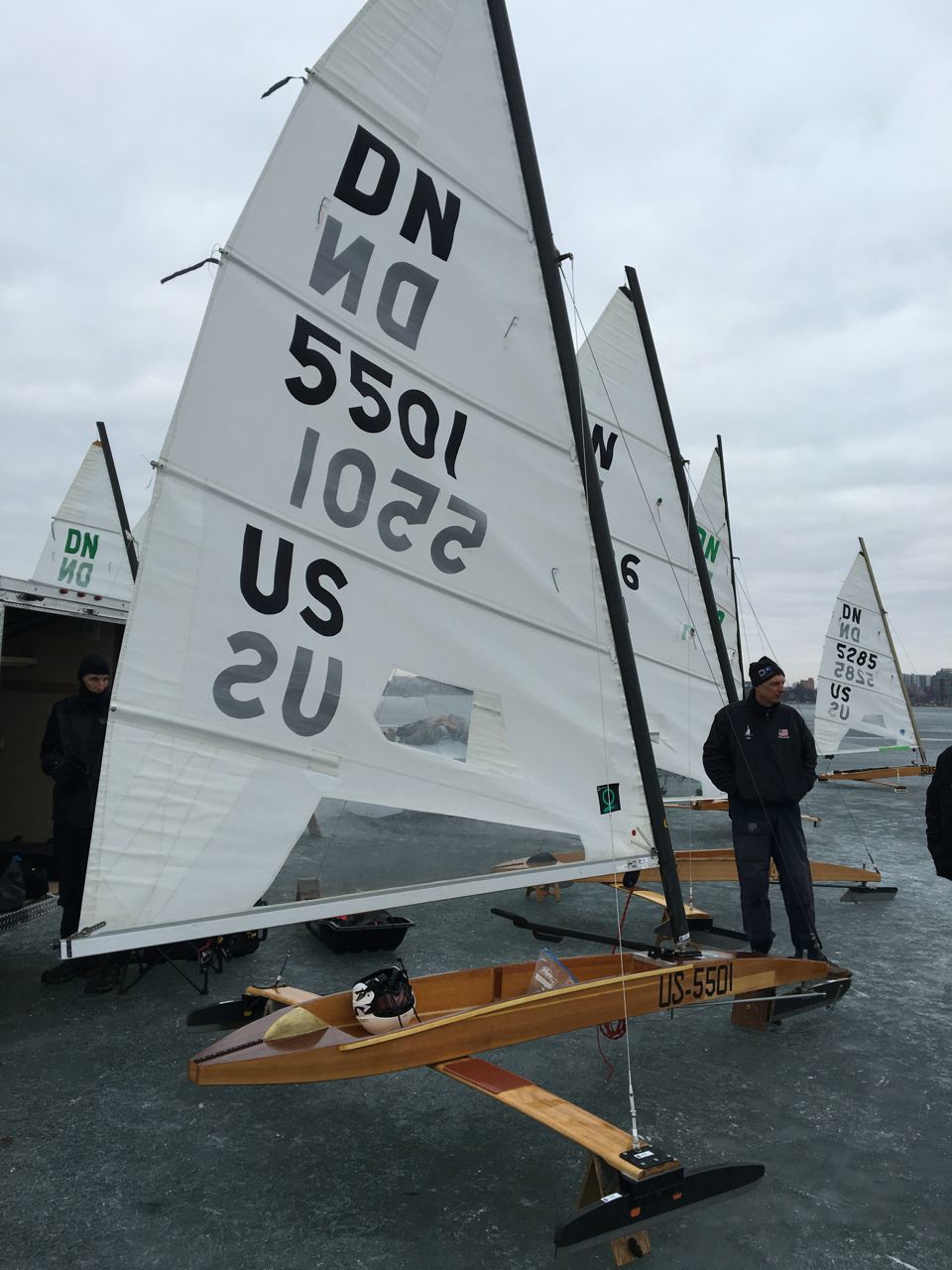 Pleasant Living: ICEBOATING IN MADISON