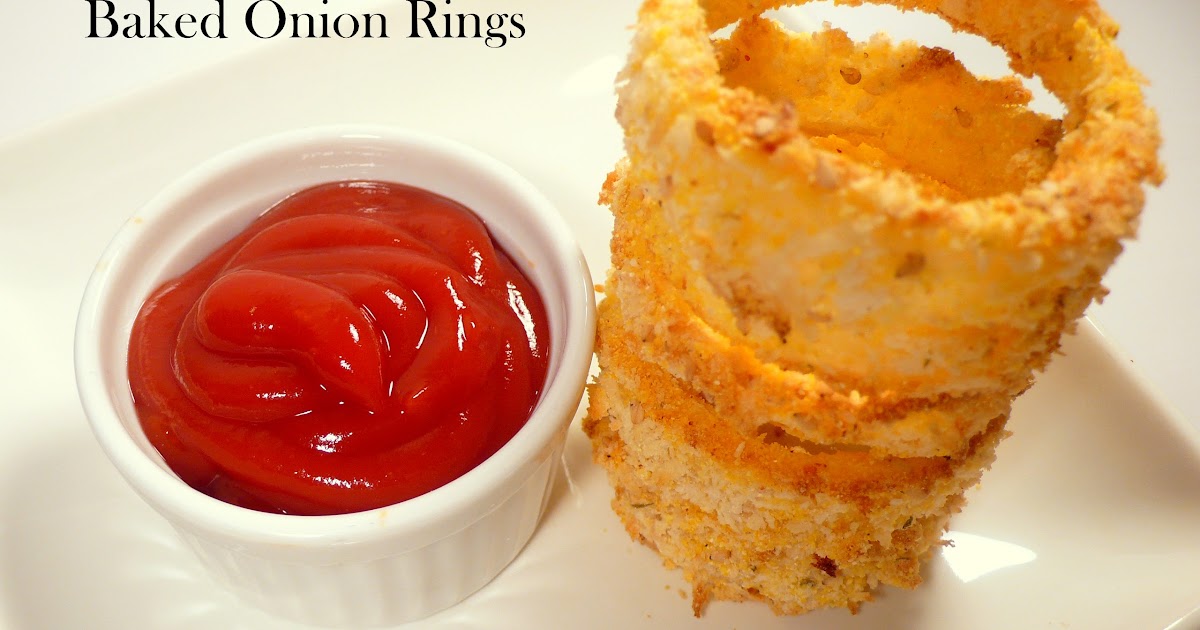 Joyously Domestic: Parmesan and Sesame Seed Baked Onion Rings