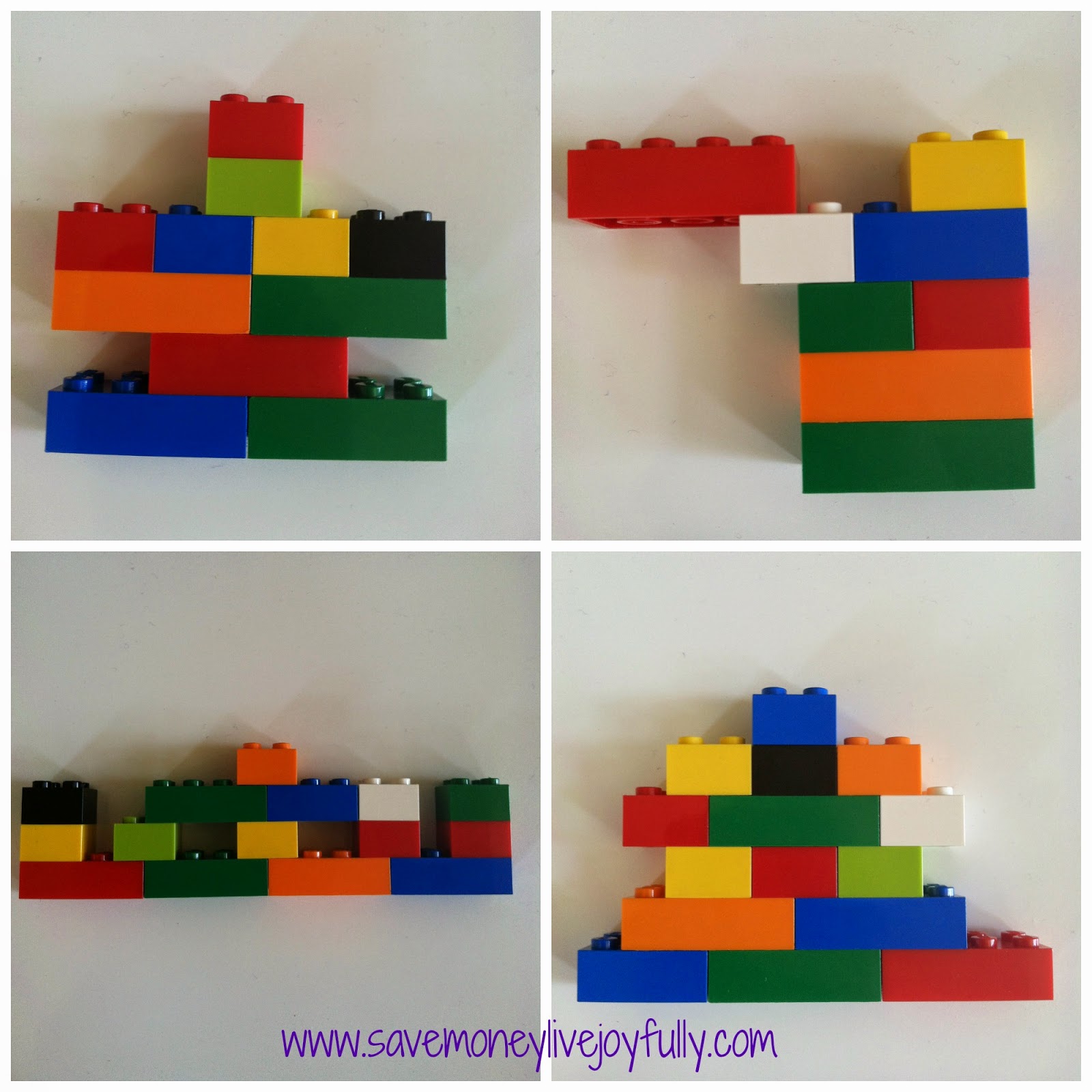 Save Money, Live Joyfully: Lego Patterns Travel Game--Free Printables