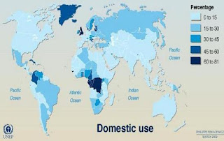 H2O: Global, National, & Educational Conservation: Graphs/Maps