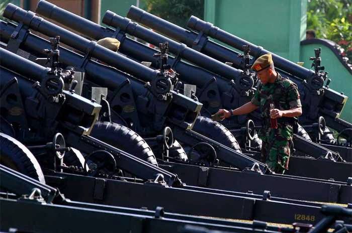 Garuda Militer: [Foto] Meriam KH-179 TNI AD