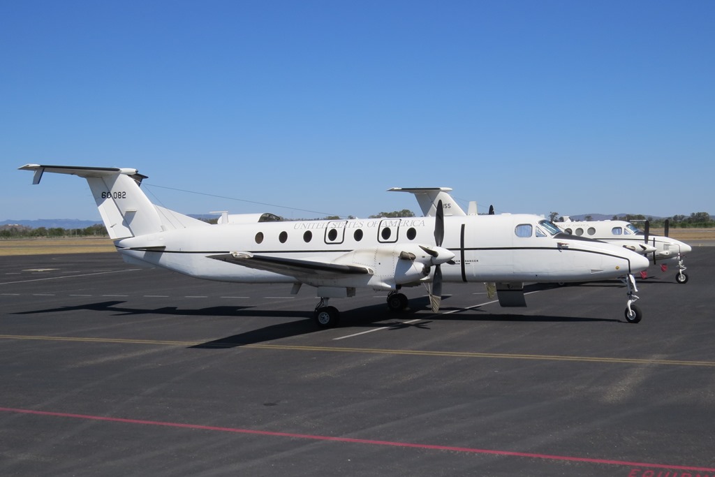 Central Queensland Plane Spotting: US Army Beech C-12J Huron (Beech ...