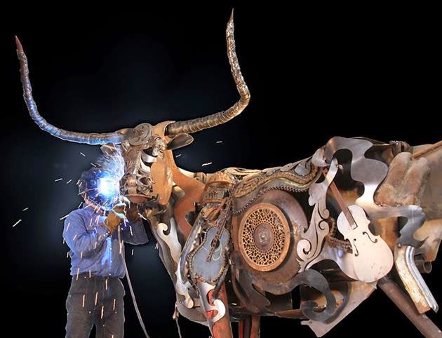 PATUNG ARCA BESI DARIPADA BESI TERBUANG YANG OHSEM (17 FOTO) | Blog Telus