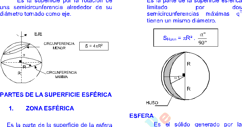 LA ESFERA EJERCICIOS RESUELTOS DE GEOMETRÍA DEL ESPACIO PREUNIVERSITARIA EN PDF