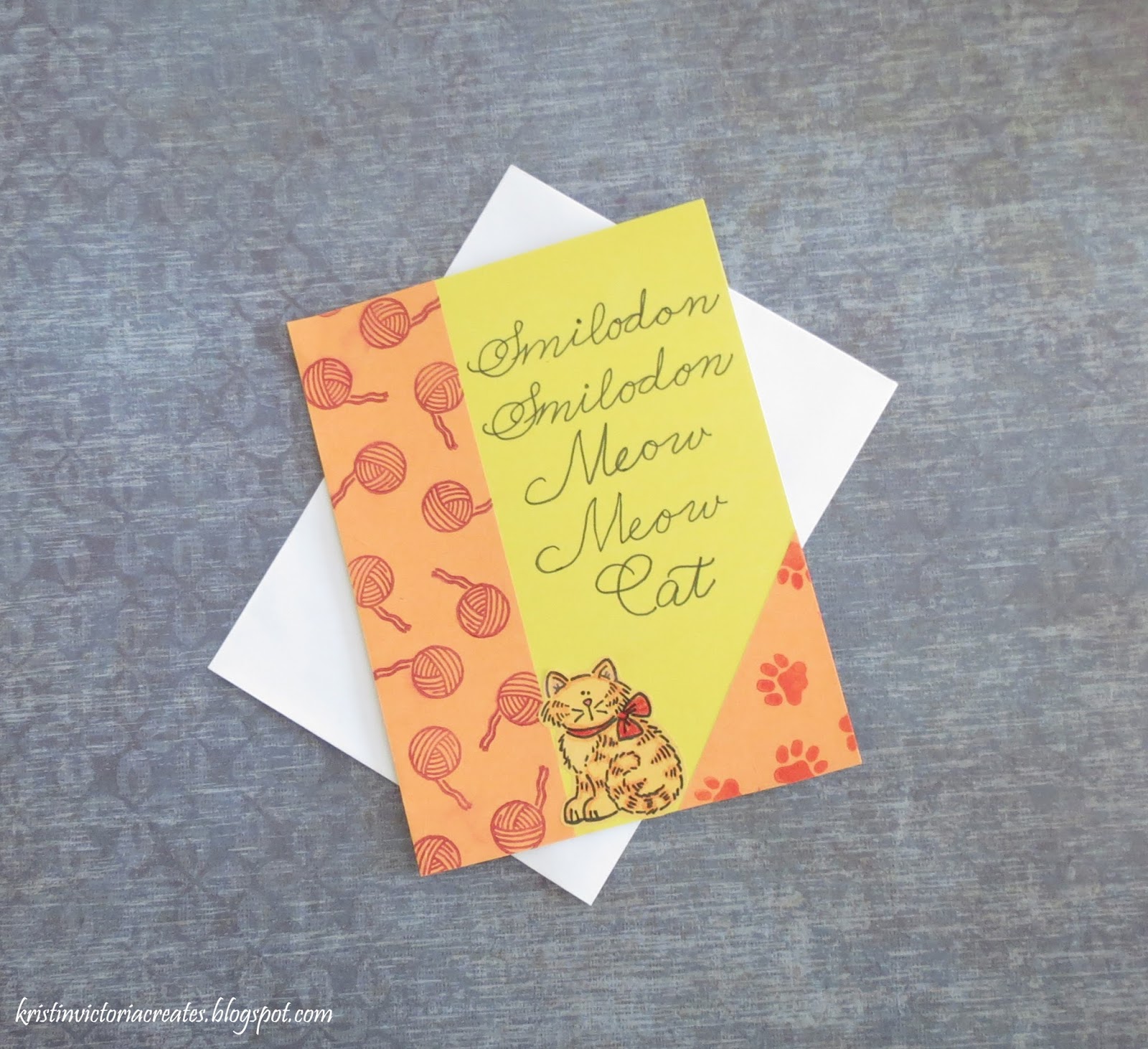 Card Making: Cat Themed Cards
