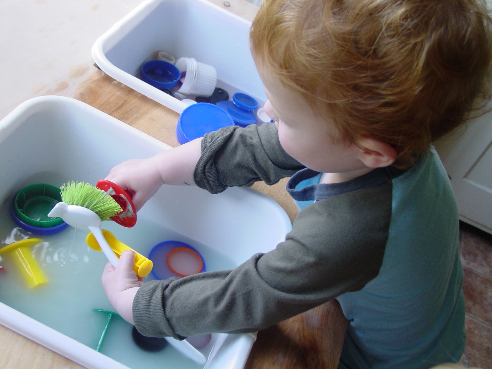 Alpine Children's House: More pictures of children doing good work.