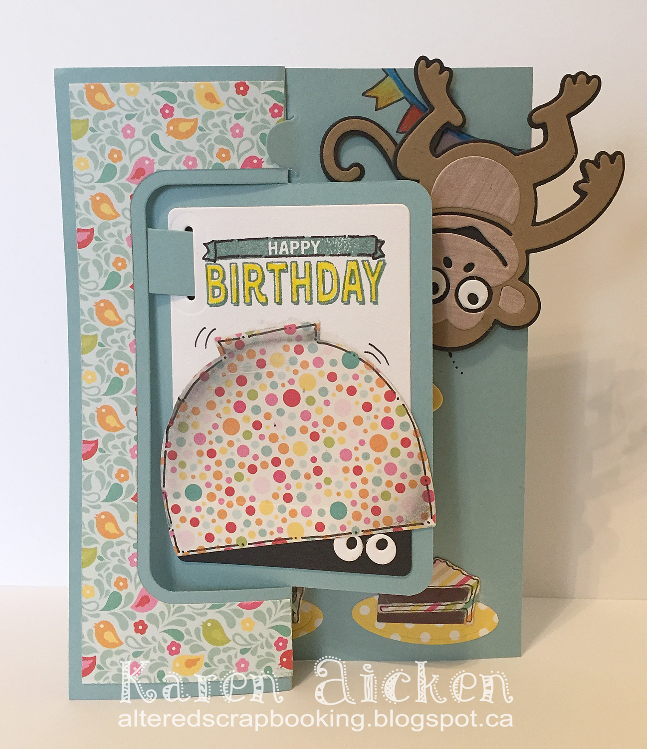 Altered Scrapbooking: C4C 321 - Down Under Card