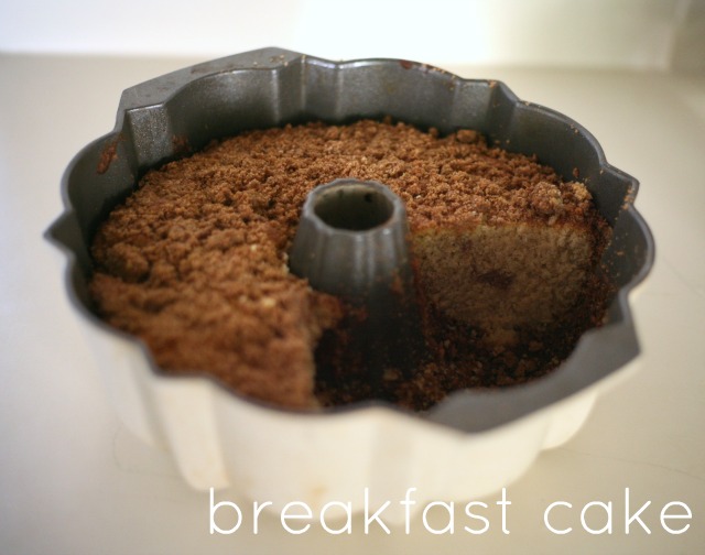 Kitchen Corners: Breakfast Cake