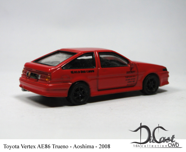 Diecast CWB 1:64 Collection: Toyota Vertex AE86 Trueno