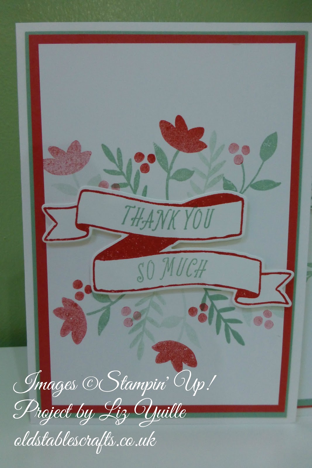 March Thank You Cards - Old Stables Crafts