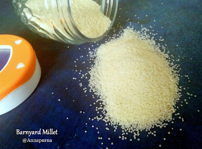 Annapurna: Barnyard Millet Upma