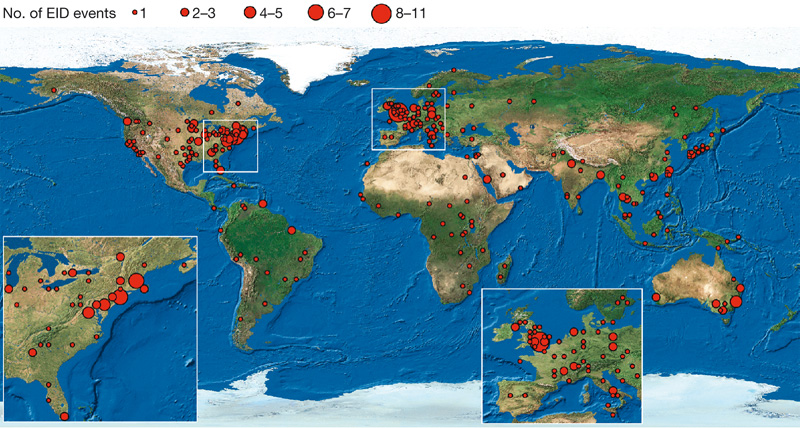 James McKinnell's Map Catalog: 31. Range Graded Proportional Circle Map