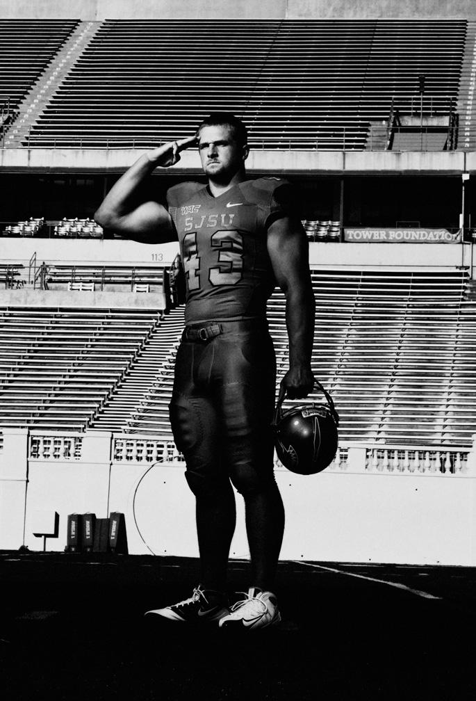 I photographed Travis Johnson SJSU defensive back last fall and he just ...