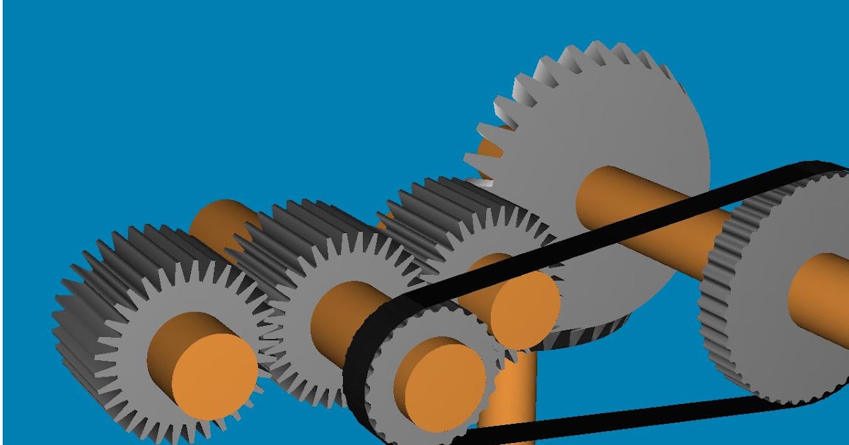 Pergelator: OpenGL Gear Train Program