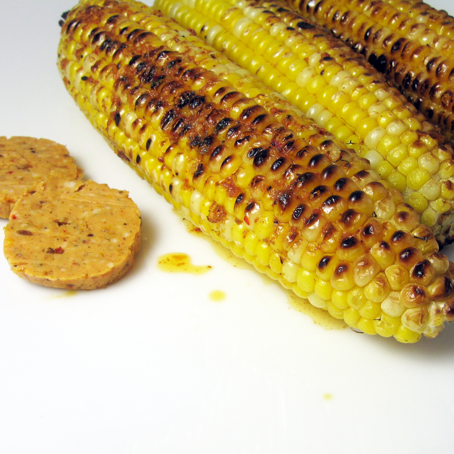 Burp! Recipes: Grilled Sweet Corn with Orange Harissa Butter