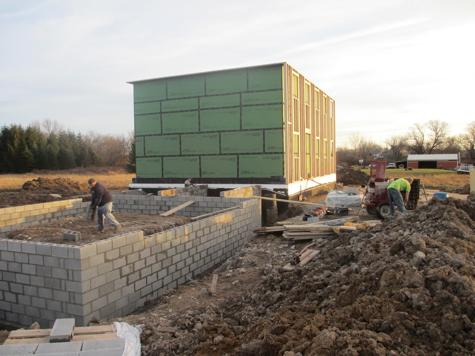 Rochester Passive House: Wall Assembly 2