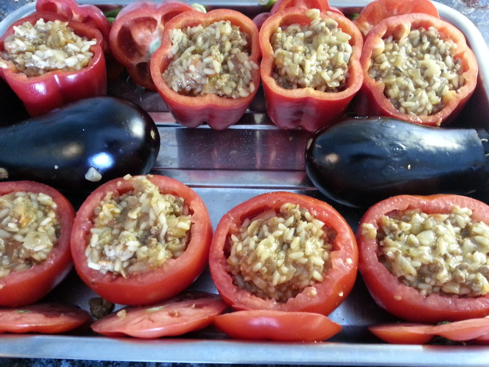 eat-culture: Jemista – gefülltes Gemüse (Jemista - stuffed vegetables)