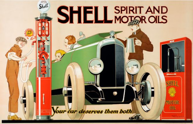 Just A Car Guy: Shell posters
