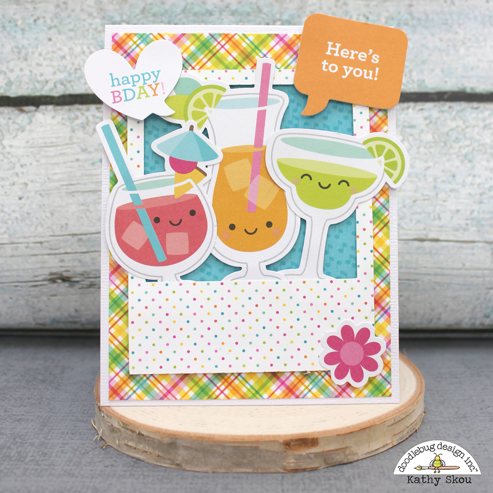 Doodlebug Design Inc Blog: Sweet Summer | Summer Cards with Kathy