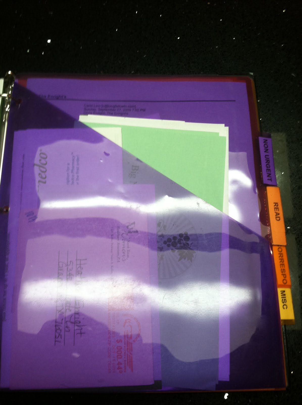 Clinging to the Vine: Frugal Friday--Conquering the Paper Mountain, 1 ...