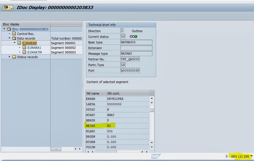 ALE IDOC with Change Pointer Technique - SAP Community