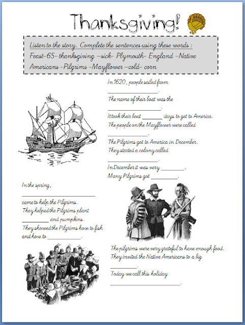 4e Sequence 2: Happy Thanksgiving!