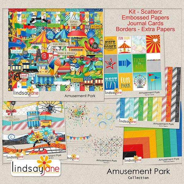Lindsay Jane Designs: Amusement Park and Page Borders 20