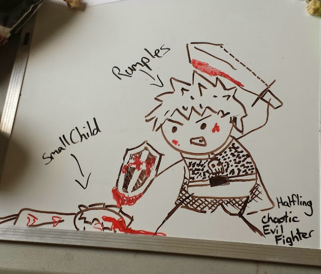 Rumples: The Chaotic Evil Halfling Fighter - Jade Gaming News