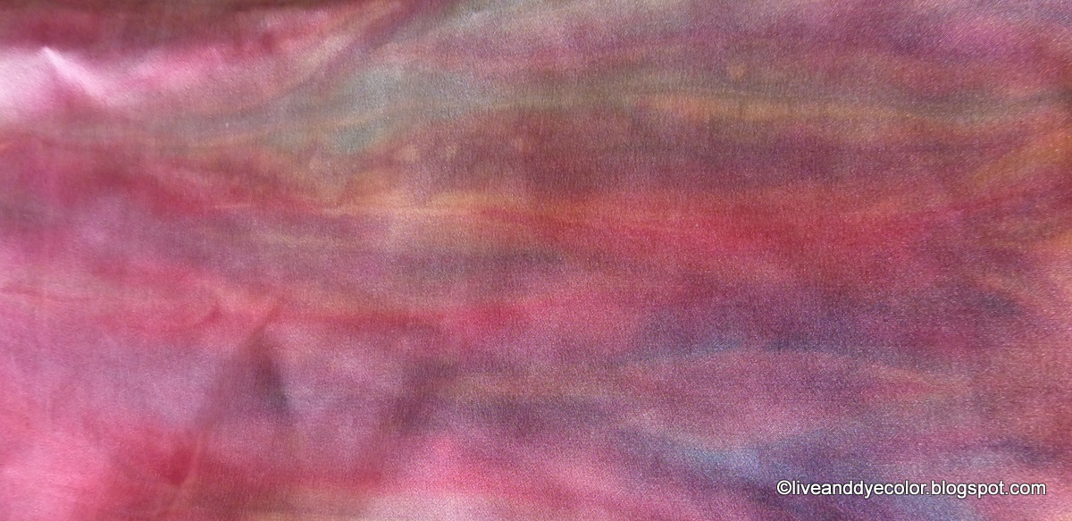 Live and Dye Color: Overdyeing effects with Procion MX