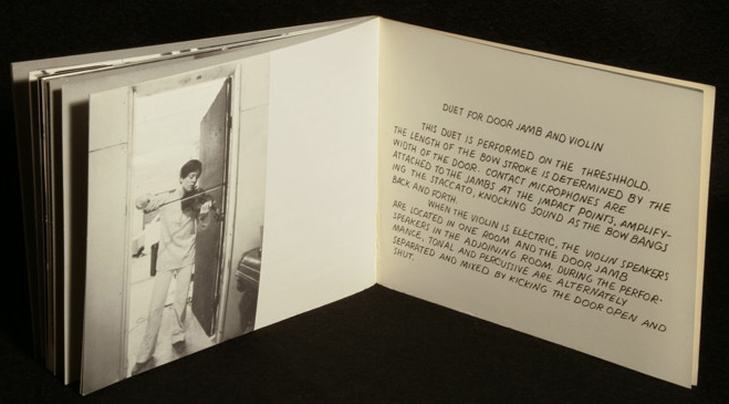 Artists' Books and Multiples: Laurie Anderson | Notebook
