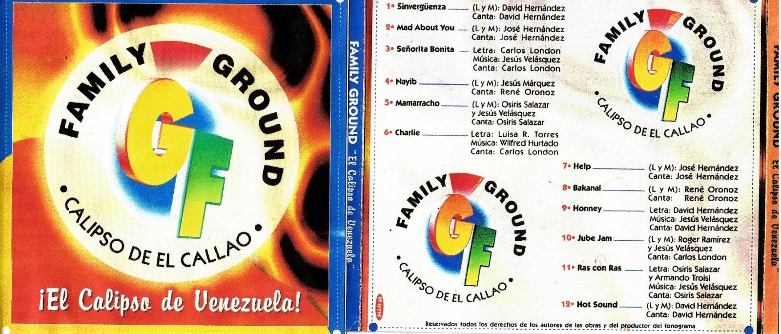 Criollitas Venezuela: FAMILY GROUND - EL CALIPSO DE VENEZUELA