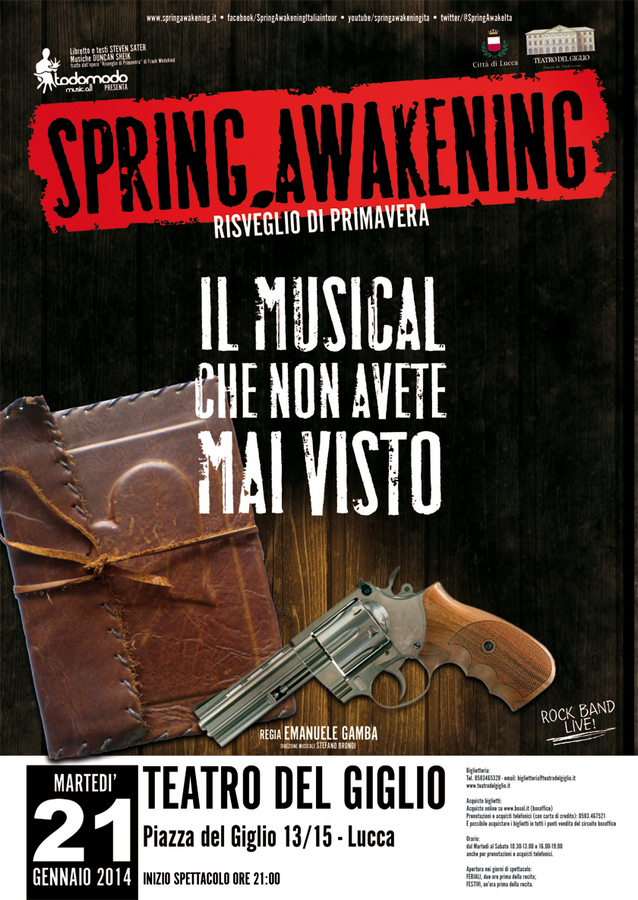 Riflettori su...di Silvia Arosio: Spring Awakening musical: in scena a ...