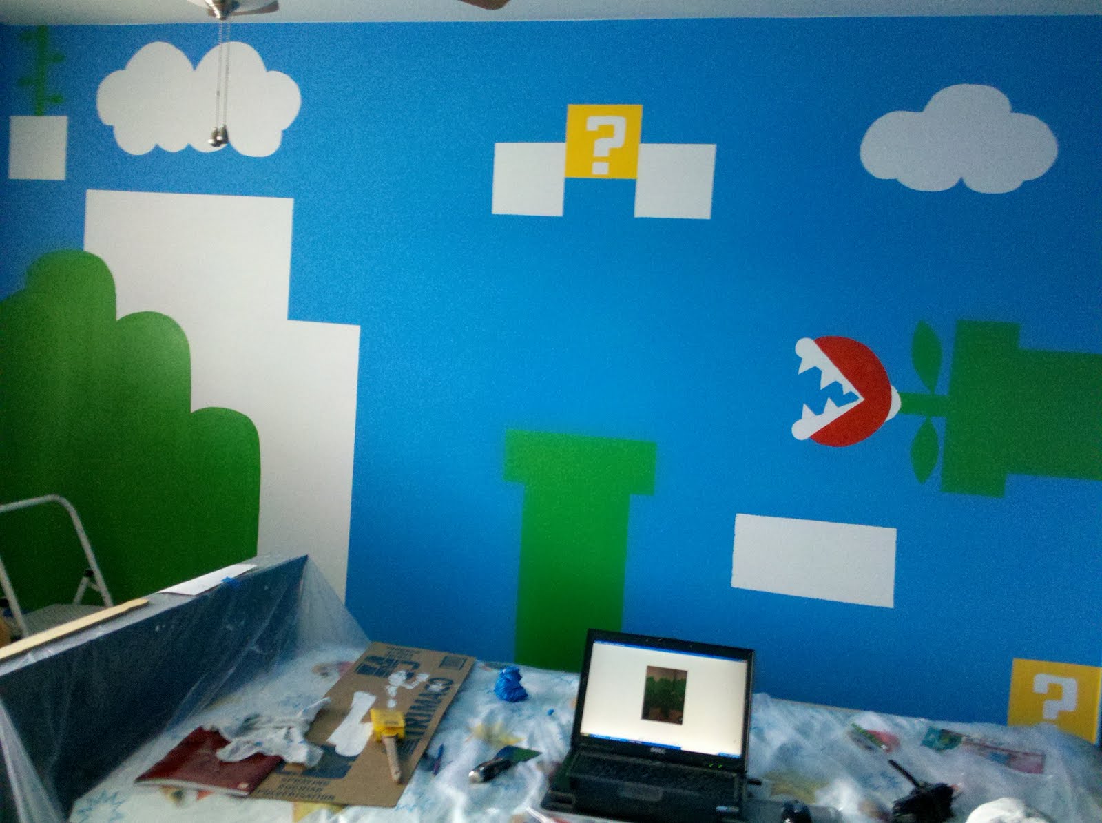Esqueda Ink: Super Mario Bros Wall Mural