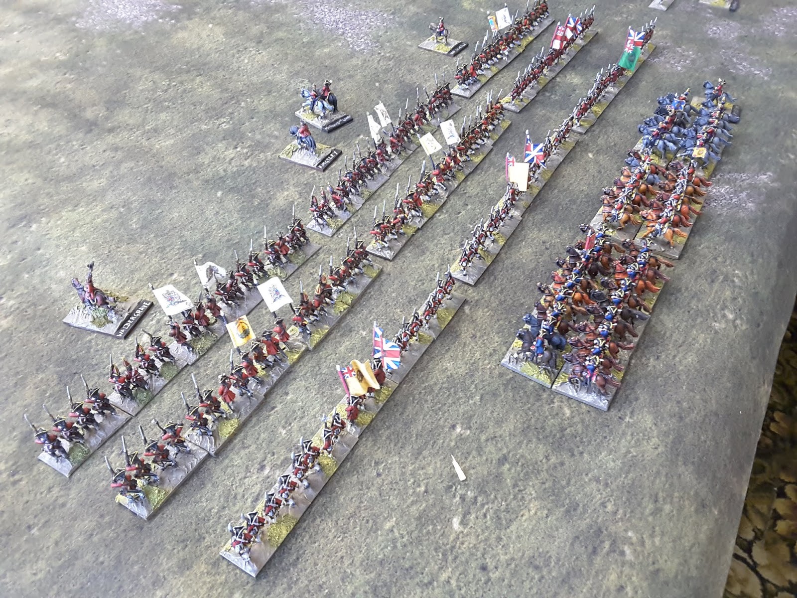 Yarkshire Gamer: Battle of Bergen 1759 15mm SYW Set Up