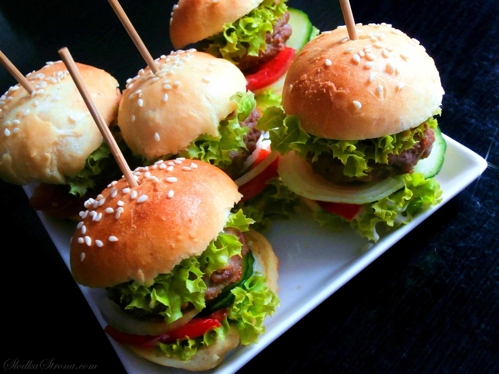 Słodka Strona: Mini Hamburgery