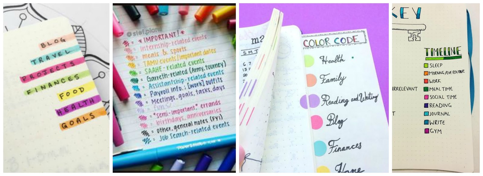 Tiny Fox in the box.: #2 Bullet Journal - Chiavi, color coding, indice.