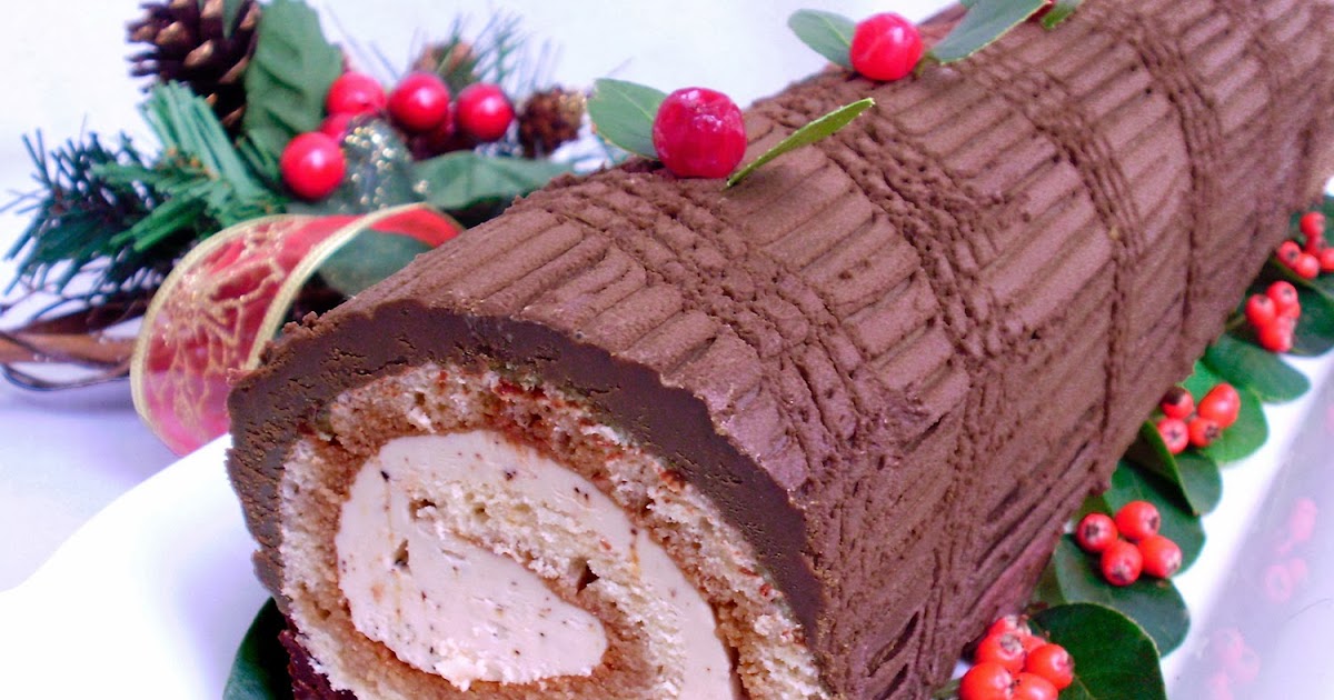 TRONCO DE CHOCOLATE Y RON - La cocina de Mesilda