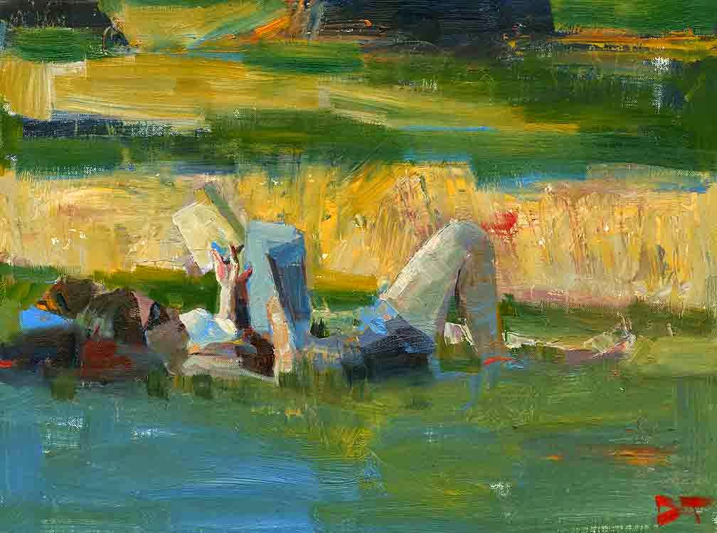 Reading and Art: Darren Thompson - 1