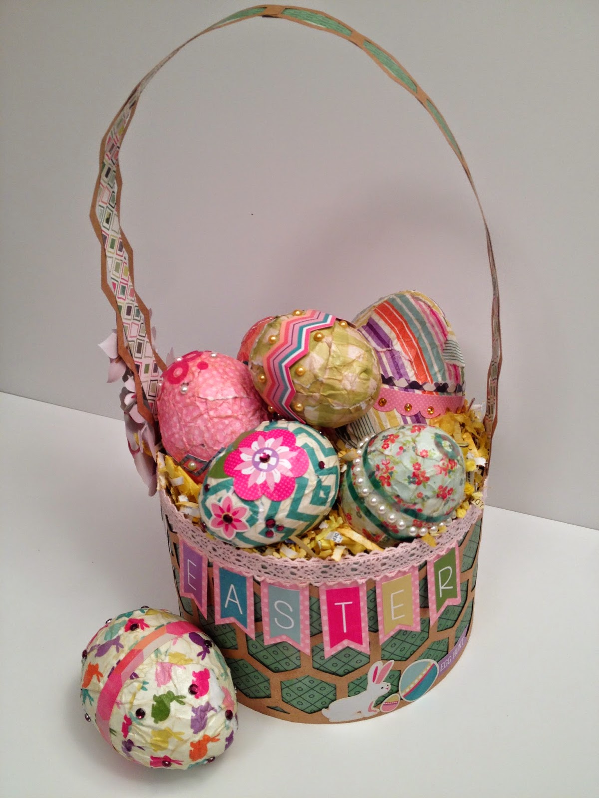 Beth Watson Design Studio: Easter Egg and Basket Tutorial