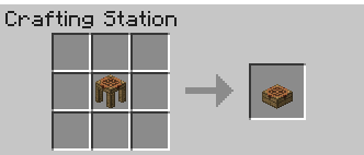 minecraft en txt: Crafting Station en Tinkers’ Construct