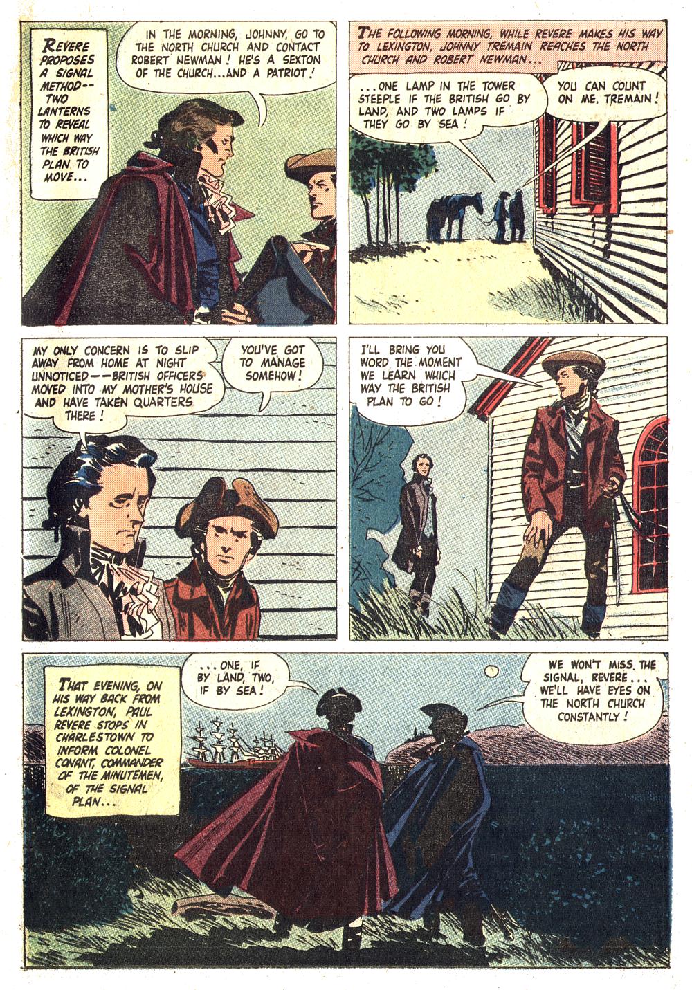 The ALEX TOTH archives: TOTH - FOUR COLOR COMICS 0822-Paul Revere's ...